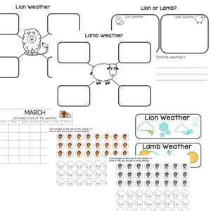 Lion and Lamb Craft - Print and Go Craft - Education - Activity ...