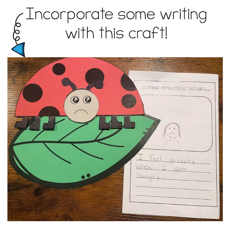 The Grouchy Ladybug - Printable Craft - Digital - Etsy