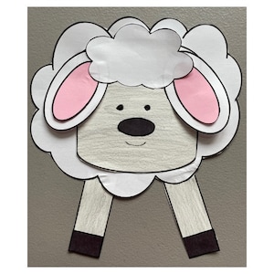 Lion and Lamb Craft - Print and Go Craft - Education - Activity ...