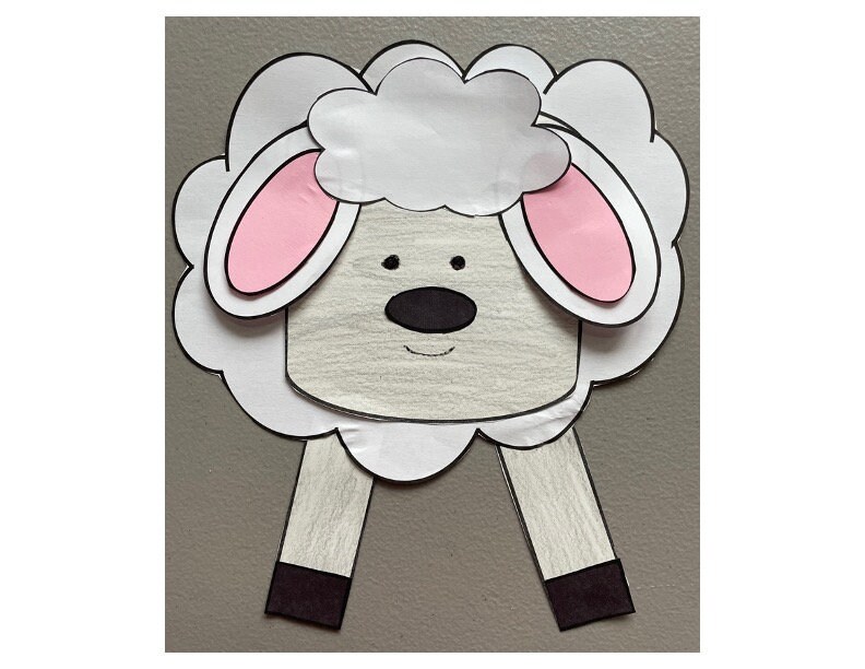 Lion and Lamb Craft - Print and Go Craft - Education - Activity ...