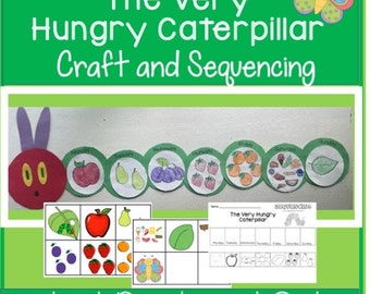 The Very Hungry Caterpillar Sequencing Activity - Etsy