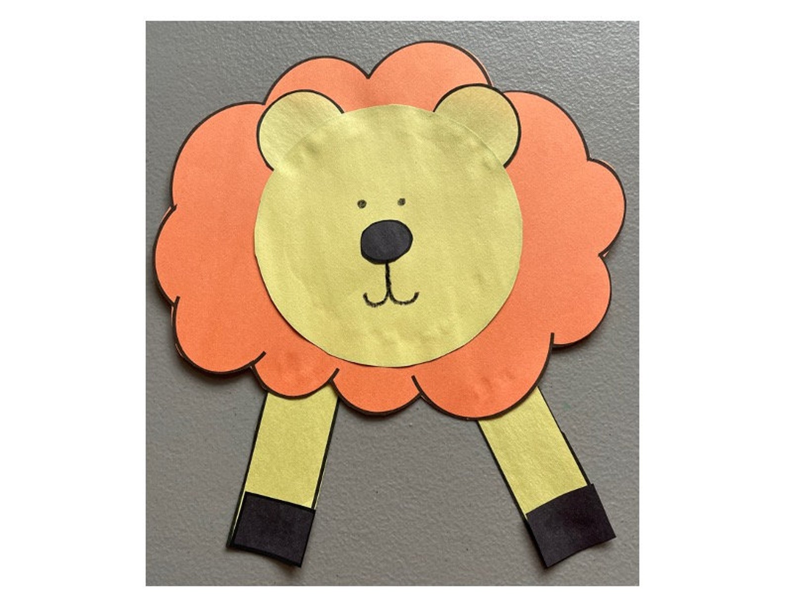 Lion and Lamb Craft - Print and Go Craft - Education - Activity ...