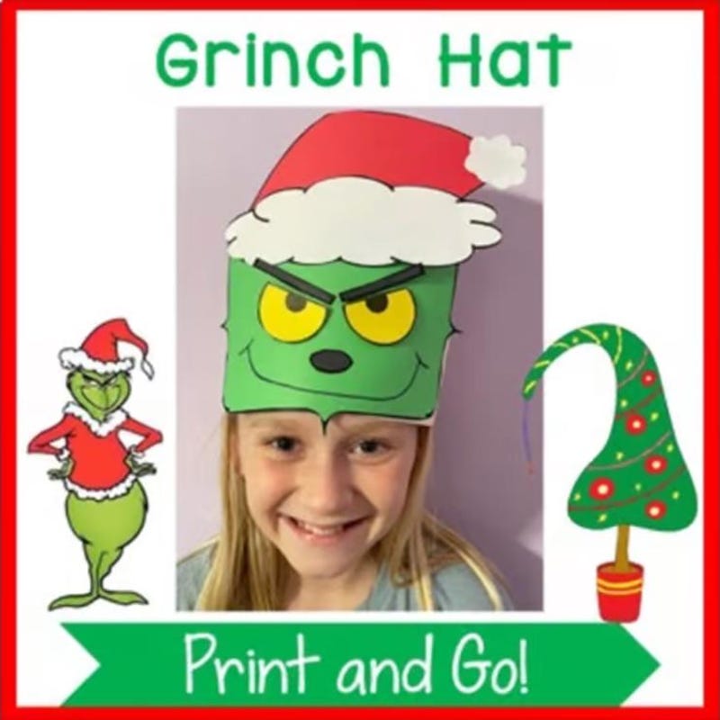 Grinch Mask - Etsy
