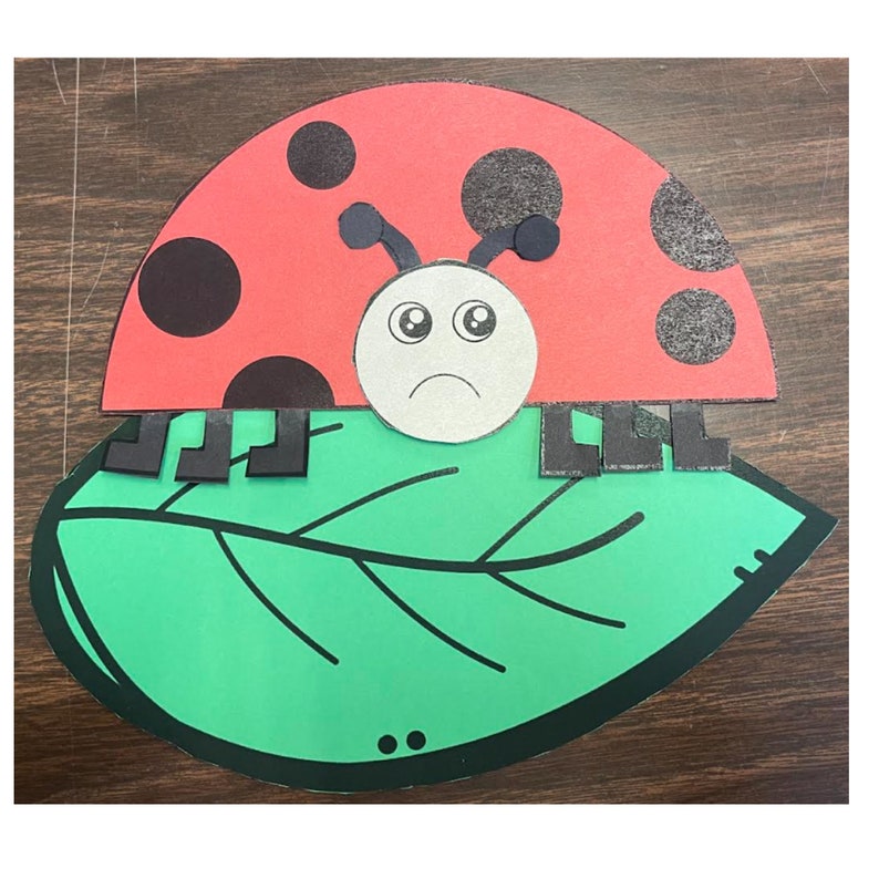 The Grouchy Ladybug - Printable Craft - Digital - Etsy