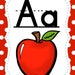 Red Polka Dot Alphabet Posters - ABC - Homeschool - Preschool ...