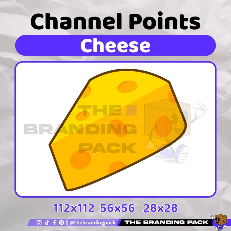 Cheese Channel Point | Twitch Channel Points | Twitch Channel Point ...