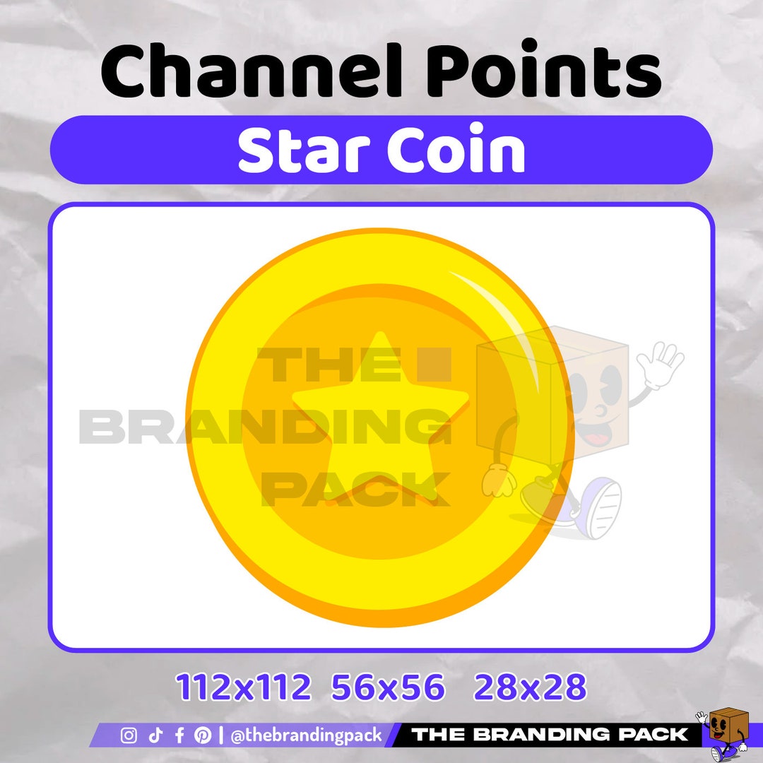 Star Coin Channel Point | Twitch Channel Points | Twitch Channel Point ...