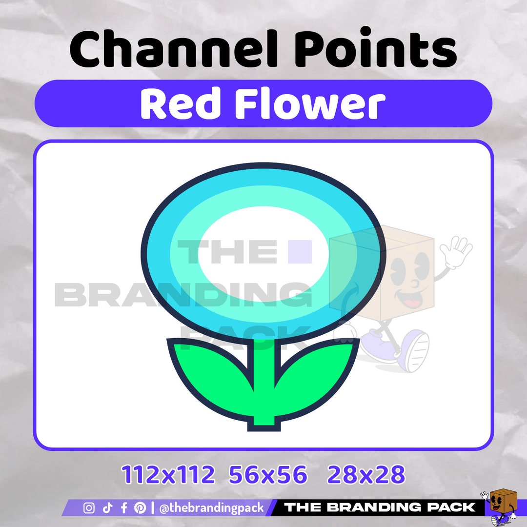 Blue Flower Channel Point | Twitch Channel Points | Twitch Channel ...
