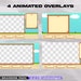 Stream Overlays Pngtuber Pack Flower Pngtuber Camera Overlays Twitch ...