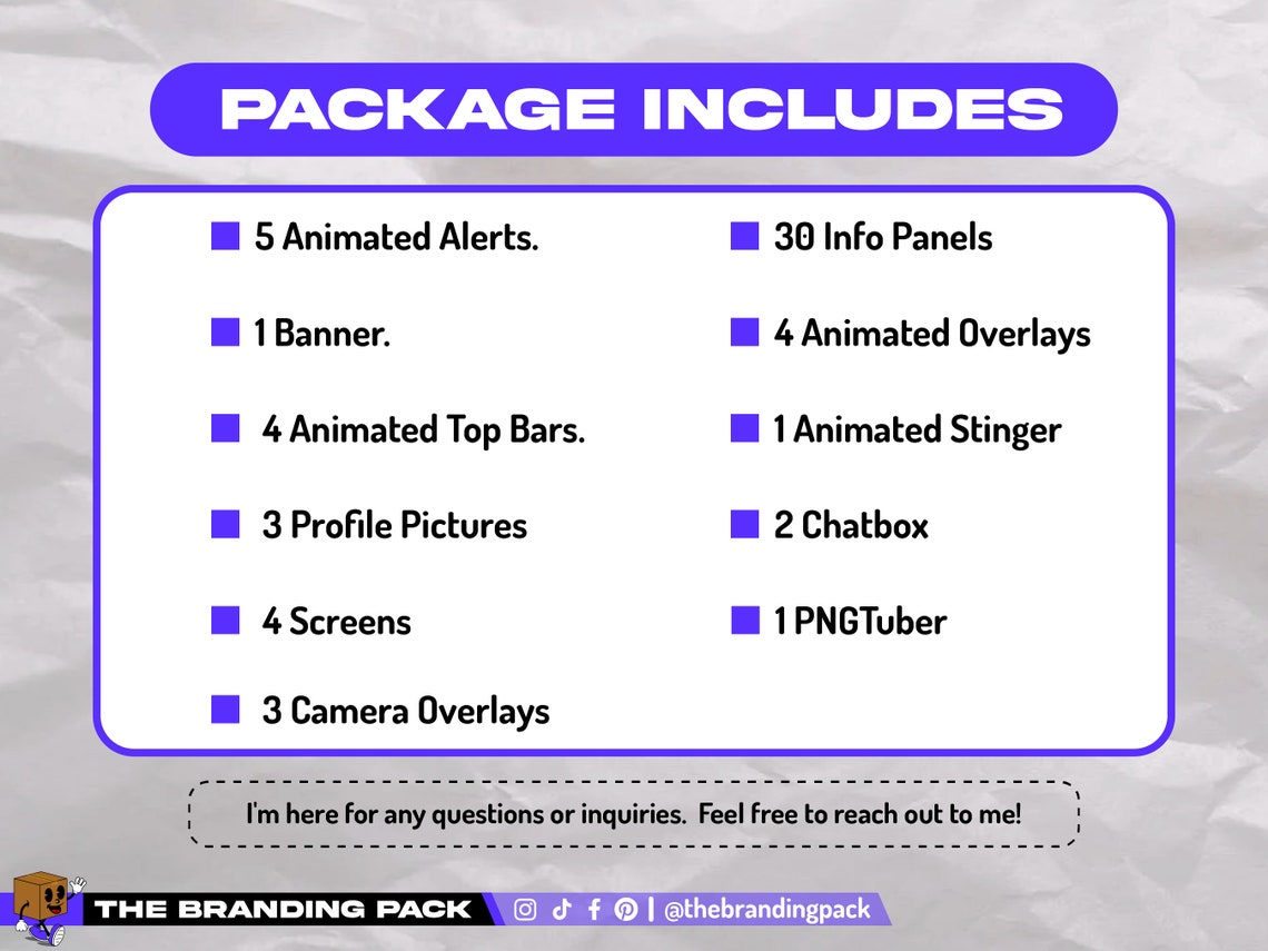 Stream Overlays Pngtuber Pack Flower Pngtuber Camera Overlays Twitch ...