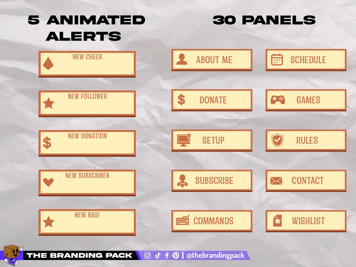 Stream Overlays Pngtuber Pack Flower Pngtuber Camera Overlays Twitch ...