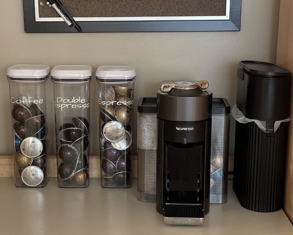 Pantry Labels Nespresso Vertuo Pod Decals Coffee Labels Decals Coffee ...