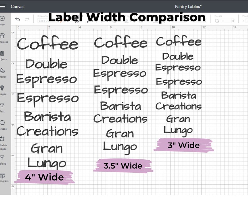 Pantry Labels Nespresso Vertuo Pod Decals Coffee Labels Decals Coffee ...