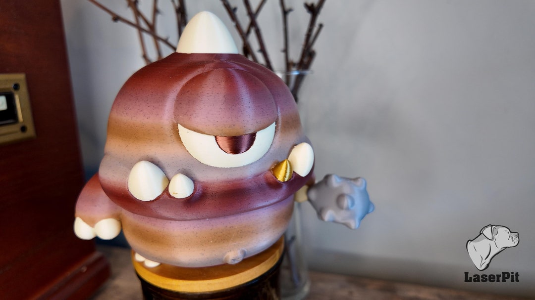 Cyclops Figurine | Grumpii Lopii 3D Print Mythological Creature ...