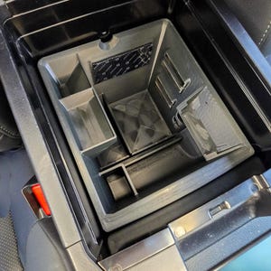 Lexus GX460 Center Console Organizer | Custom Fit 2010-2023, Key Hooks ...