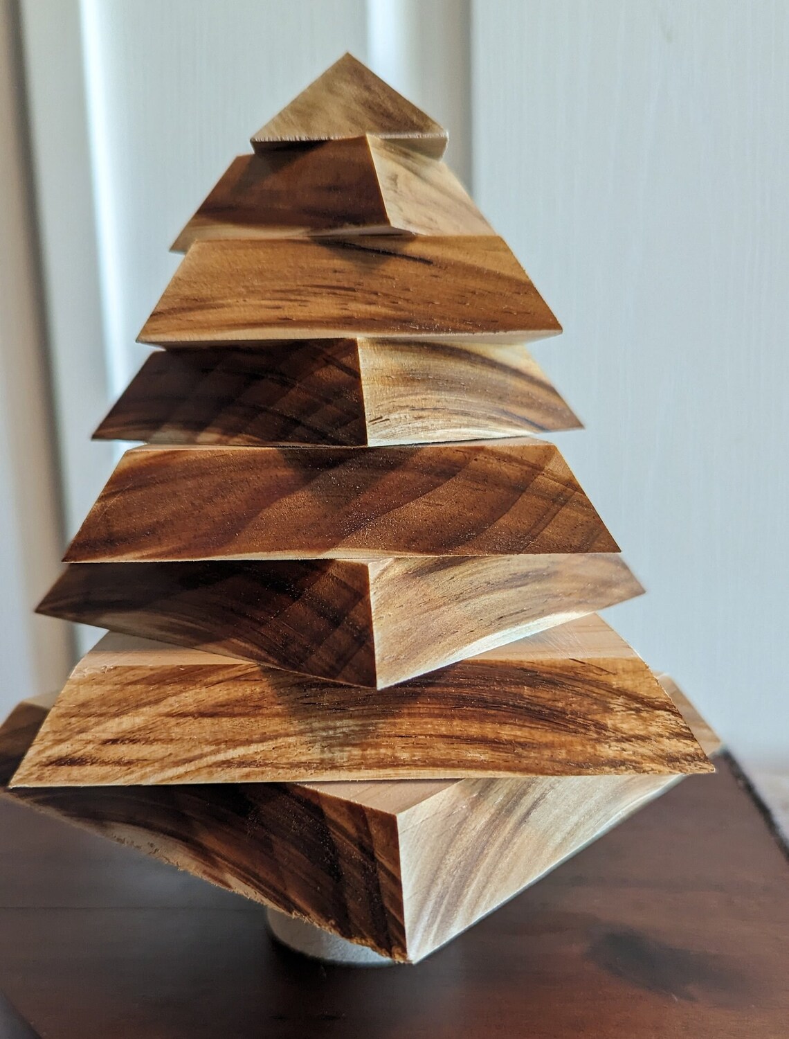 Modern Rustic Geometric Christmas Tree - Etsy