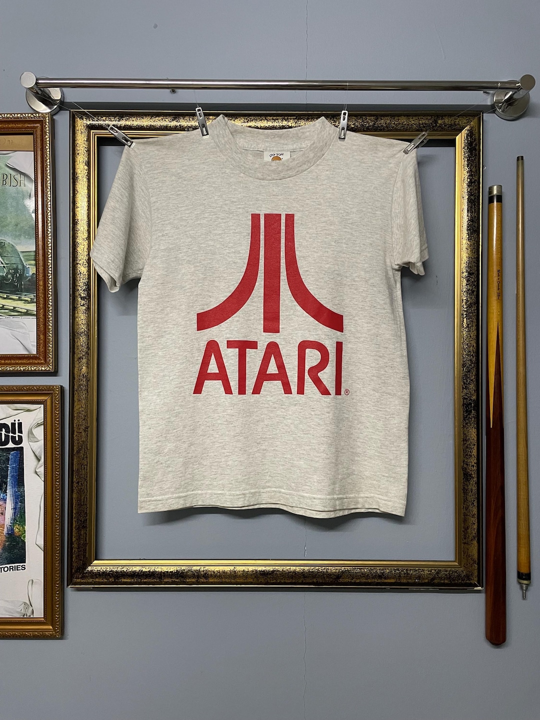 Atari T-shirt 90’s | Retro Gamer Graphic Tee | Size S - Etsy
