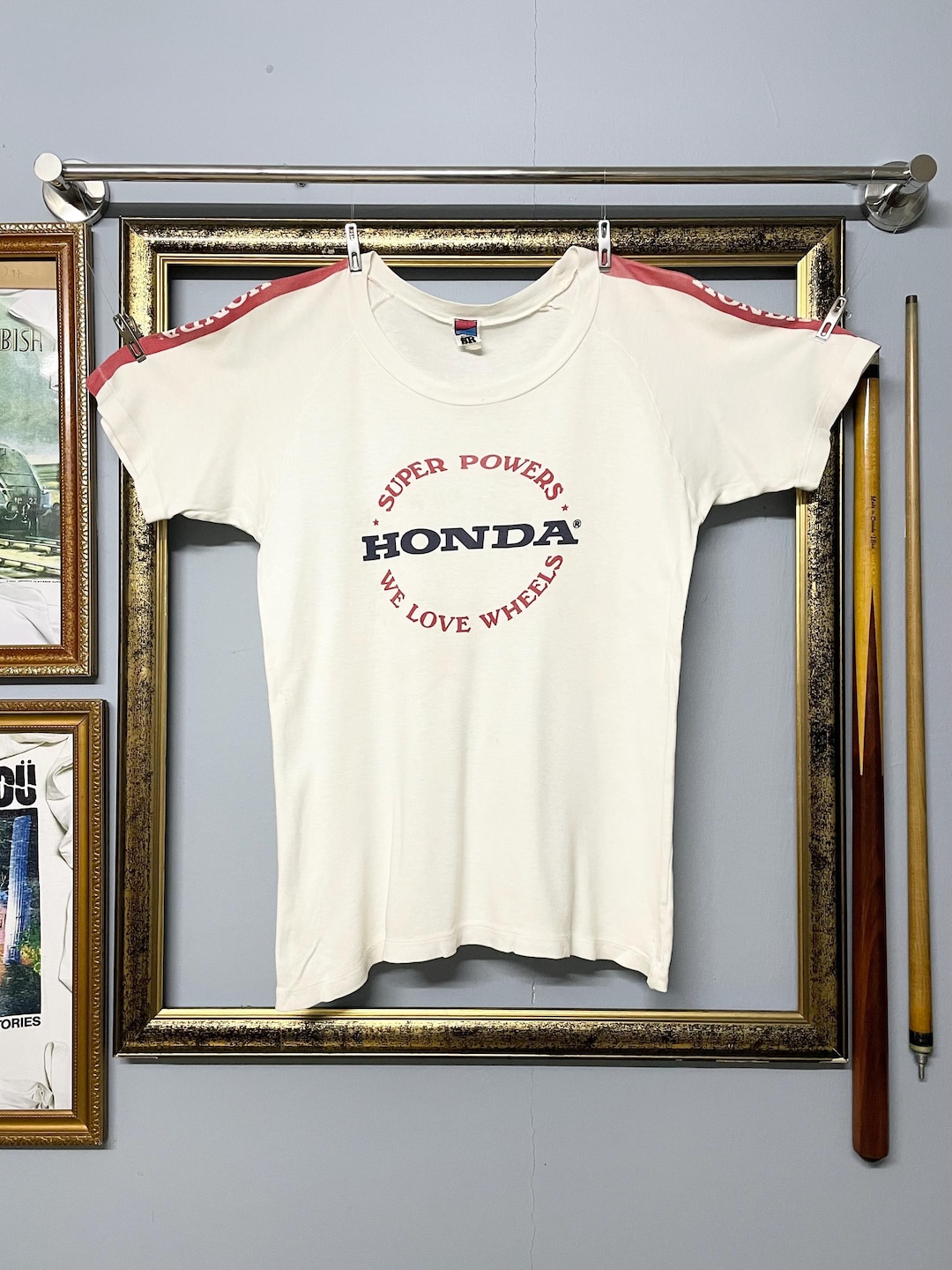 Vintage 90s Honda Tee | Single Stitch | Super Powers Racing Shirt ...