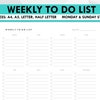 Dot Grid Paper Bundle, Printable, Fillable 6 Colors, (sizes: A4, A5 ...