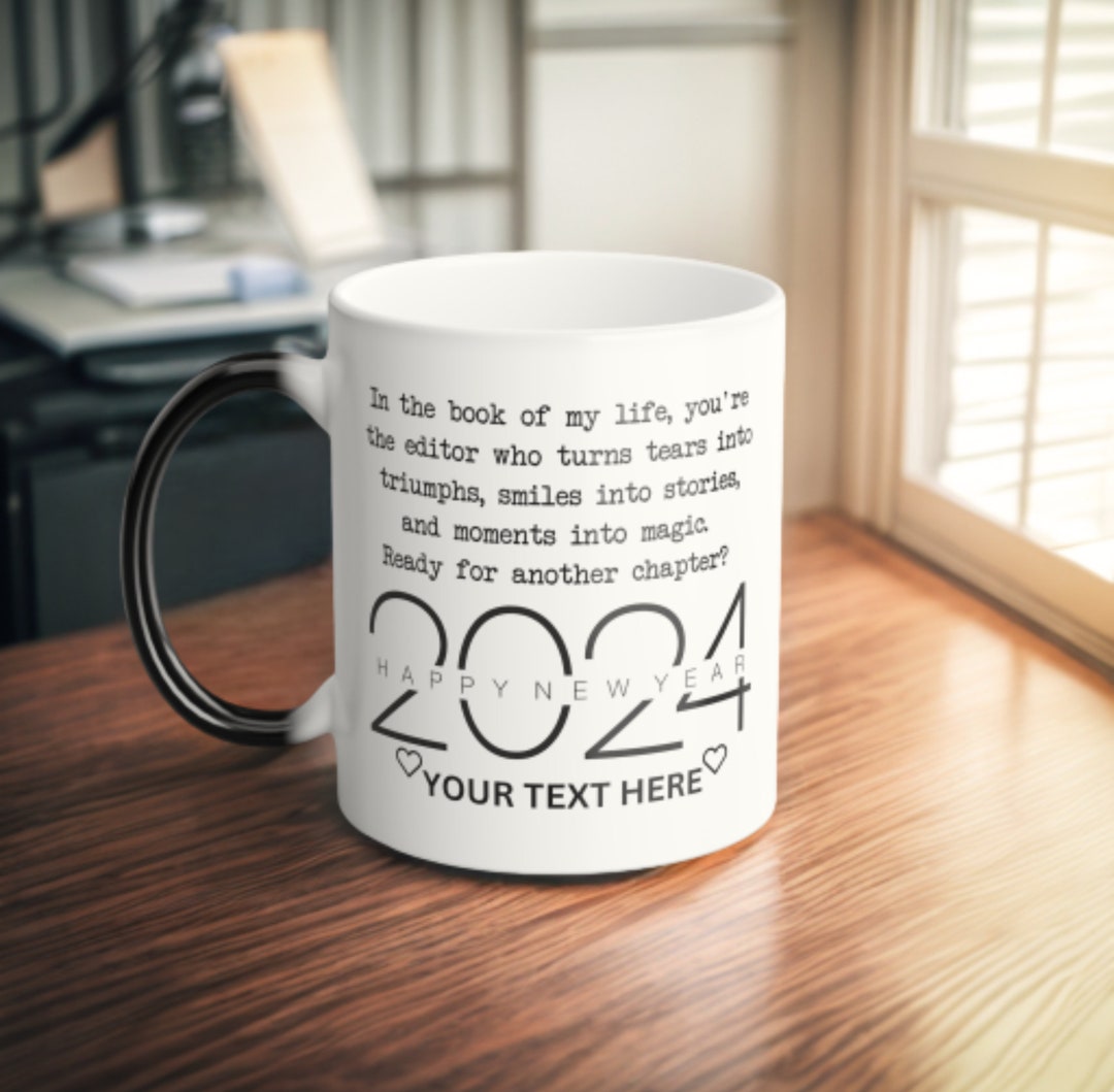 Custom 2024 New Year Magic Mug, Ready for Another Chapter Mug ...