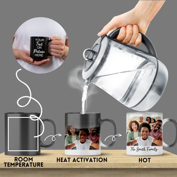 Heat Activated Coffee Mug - Etsy