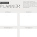 5 Color Weekly Planner Printable, Minimalist Weekly Schedule, Week at a ...