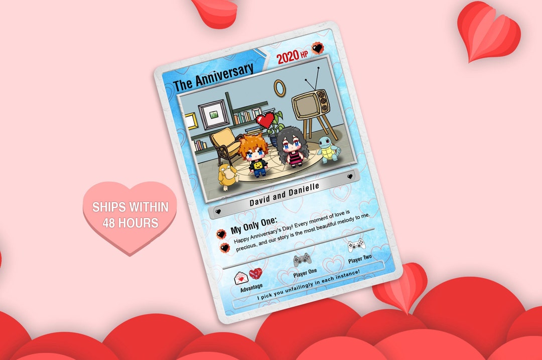 Custom Hand-painted Commemorative Cards Based on Pokemon, Cards ...