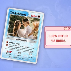 Custom Pokemon Couples Card, Couple Photo Game Card Idea, Original ...