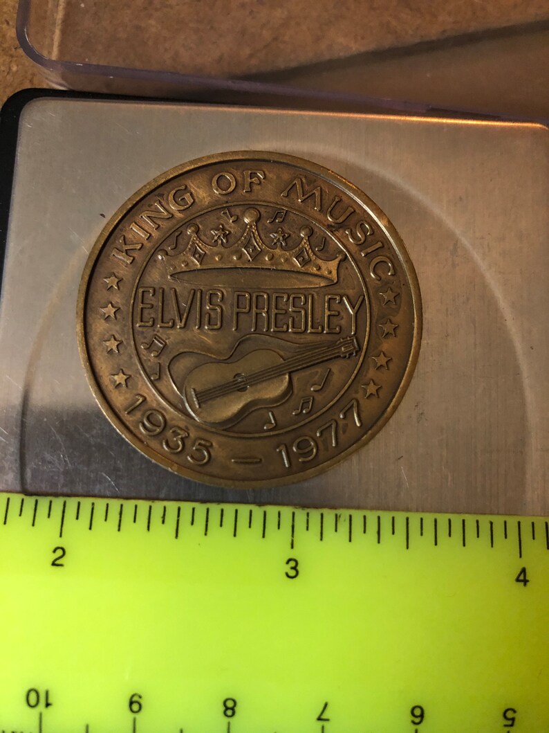 Elvis Commerative Coin - Etsy