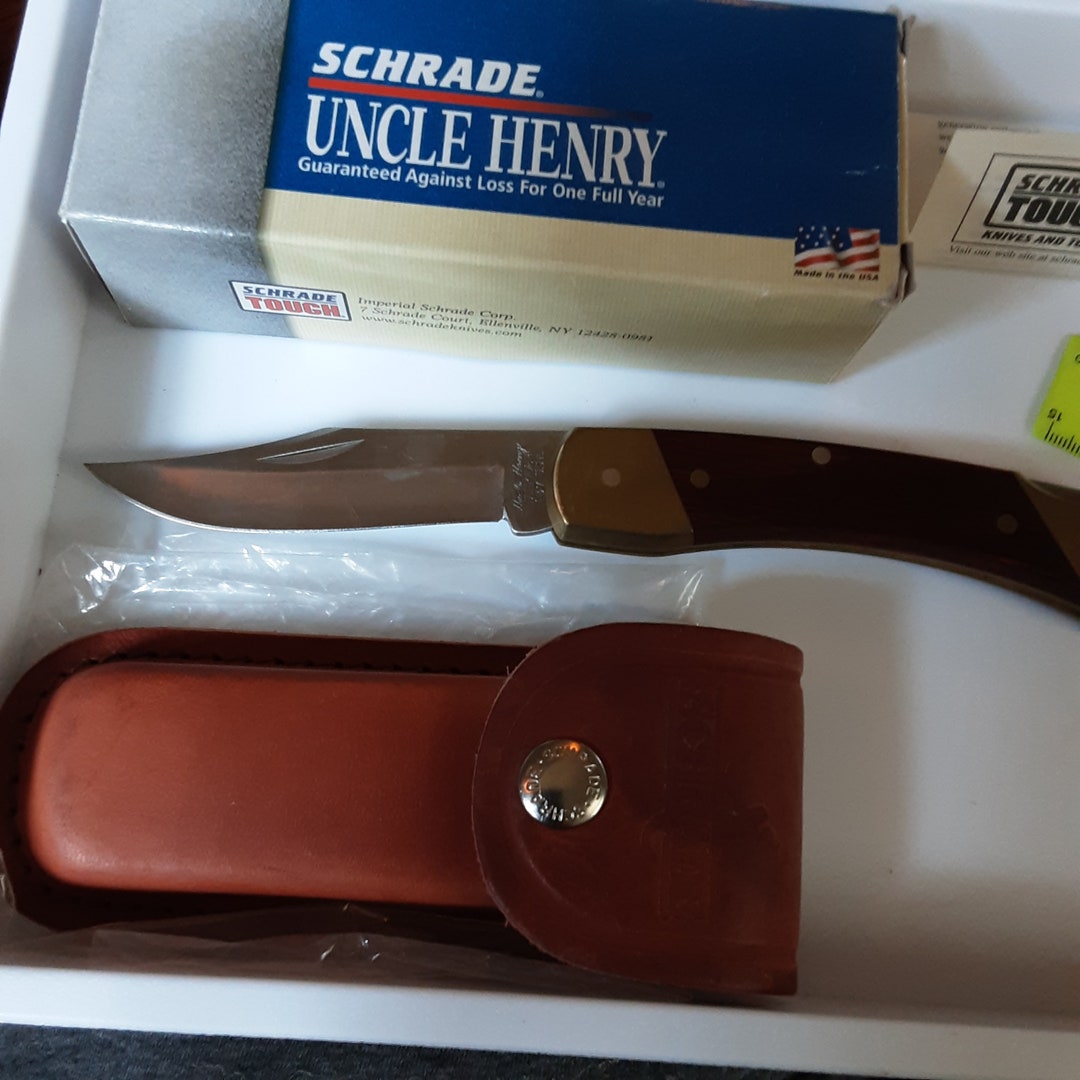 Uncle Henry Lock Blade Hunting Knife - Etsy