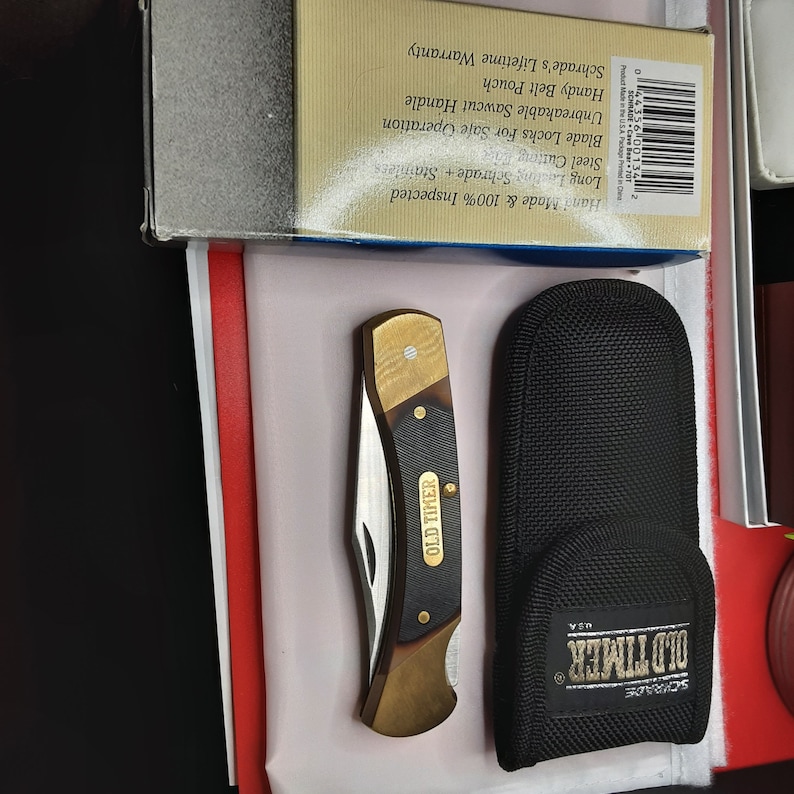 Schrade Old Timer Hunting Knife - Etsy