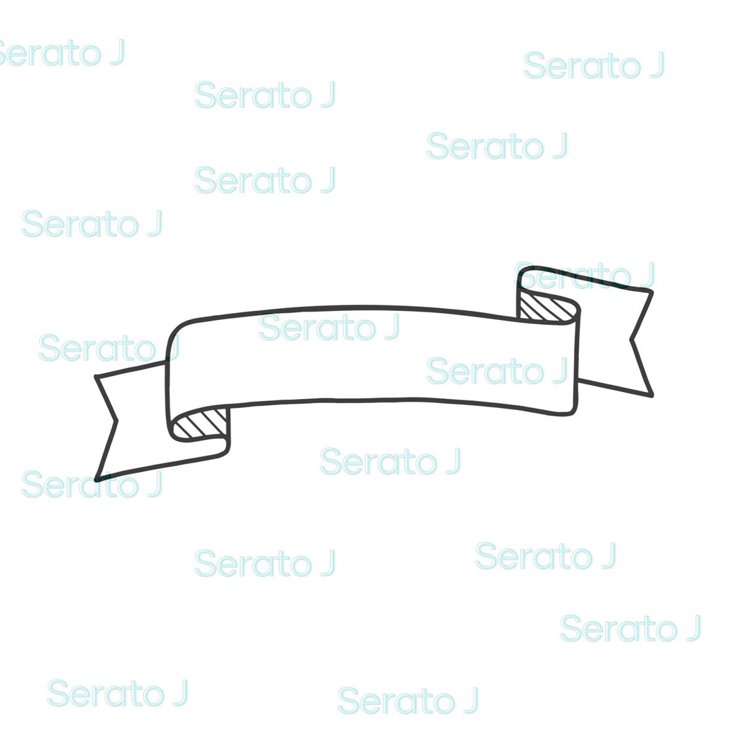 Banner SVG, PNG Cut File, File for Cricut, Silhouette,digital Download ...