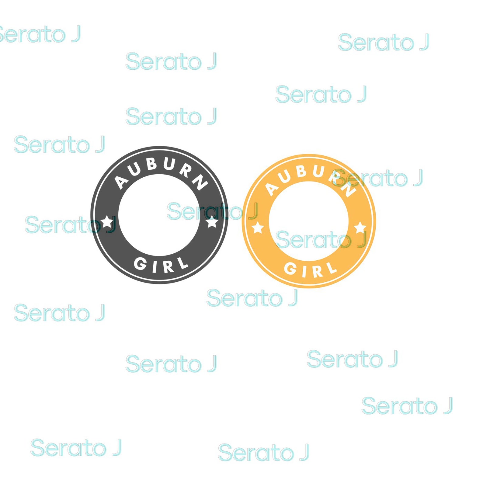 Auburn Girl SVG, Cut File, File for Cricut, Silhouette,digital Download ...