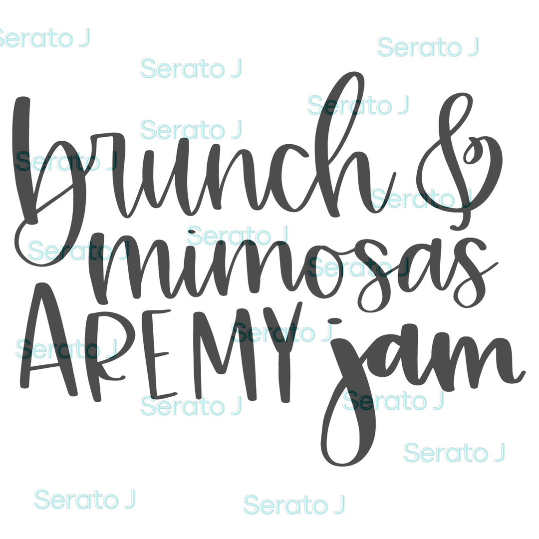 Brunch and Mimosas Svg,cut File, File for Cricut, Silhouette,digital ...