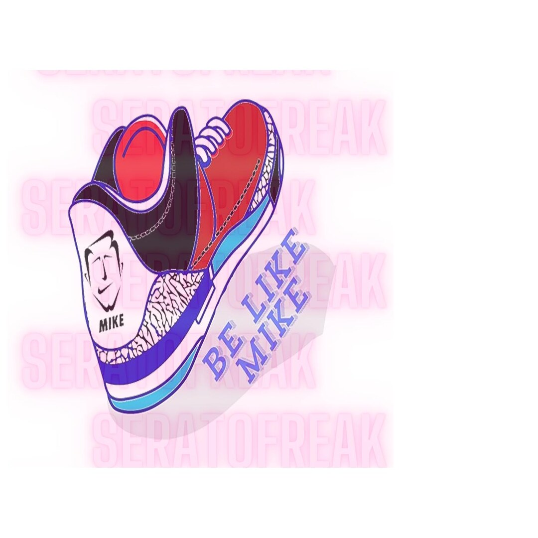 Be Like Mike Digital Transparent SVG JPG PNG 300 Dpi - Etsy