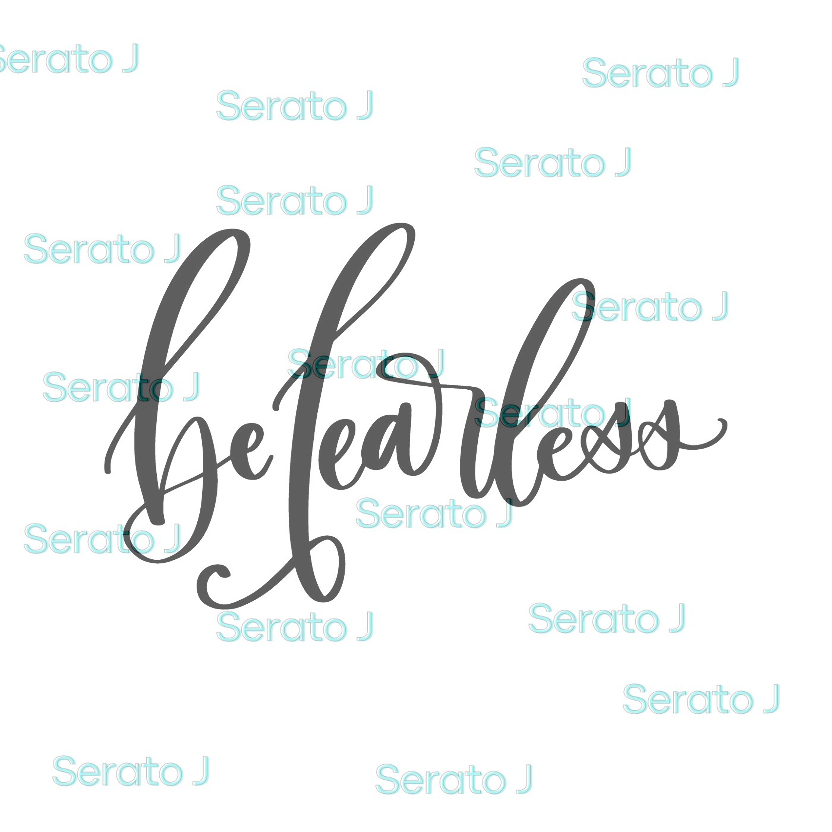 Be Fearless SVG, PNG Cut File, File for Cricut, Silhouette,digital ...
