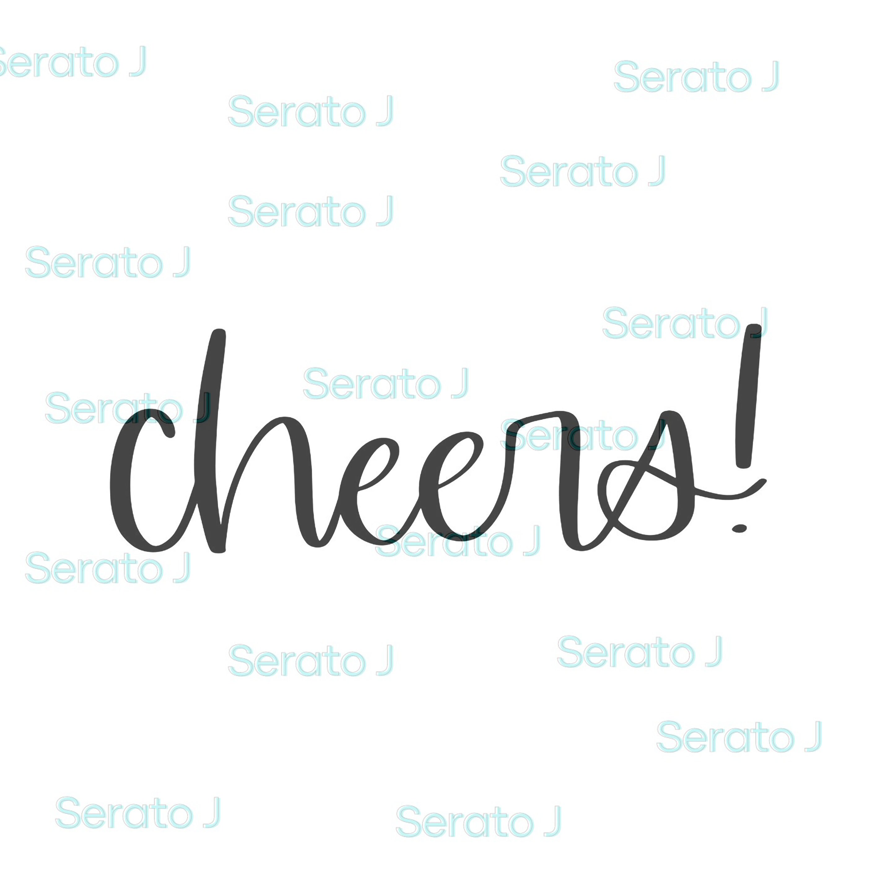 Cheers SVG, PNG Cut File, File for Cricut, Silhouette,digital Download ...