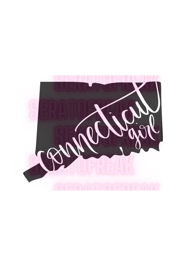 Connecticut Girl SVG, PNG Cut File, File for Cricut, Silhouette,digital ...