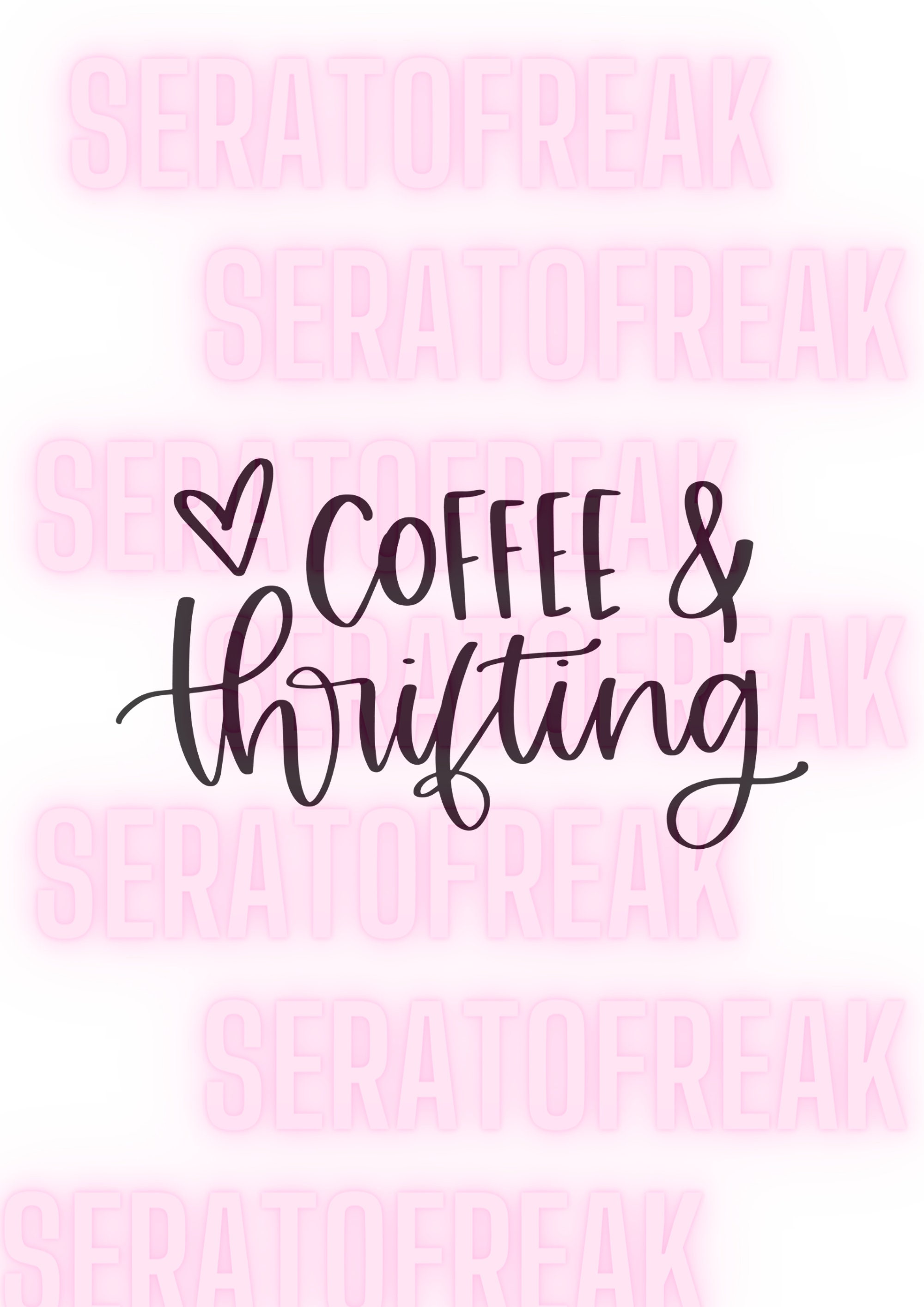 Coffee and Thrifting SVG, PNG Cut File, File for Cricut, Silhouette ...