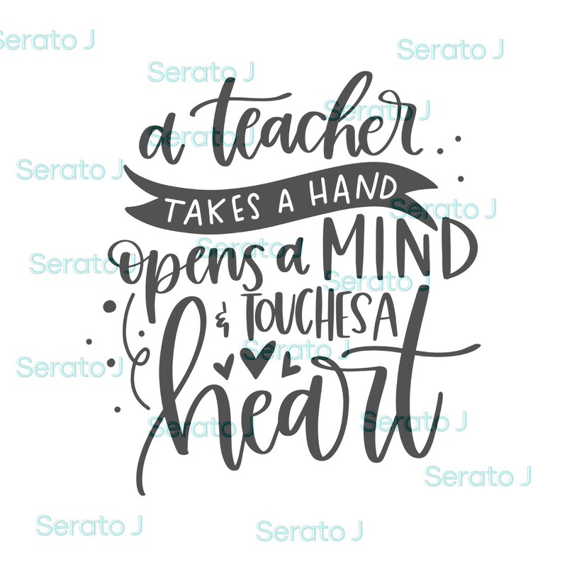 Teacher Takes a Hand - Etsy