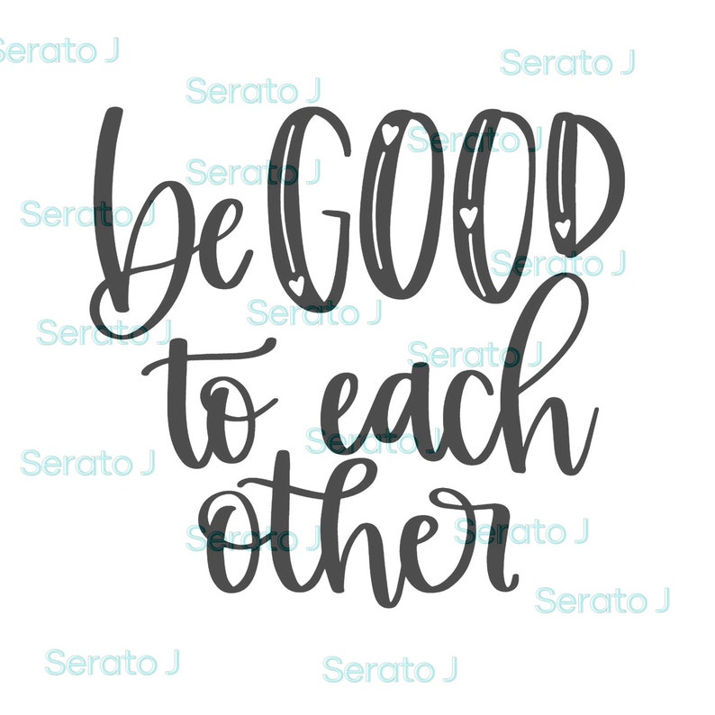 Be Good SVG, PNG Cut File, File for Cricut, Silhouette,digital Download ...