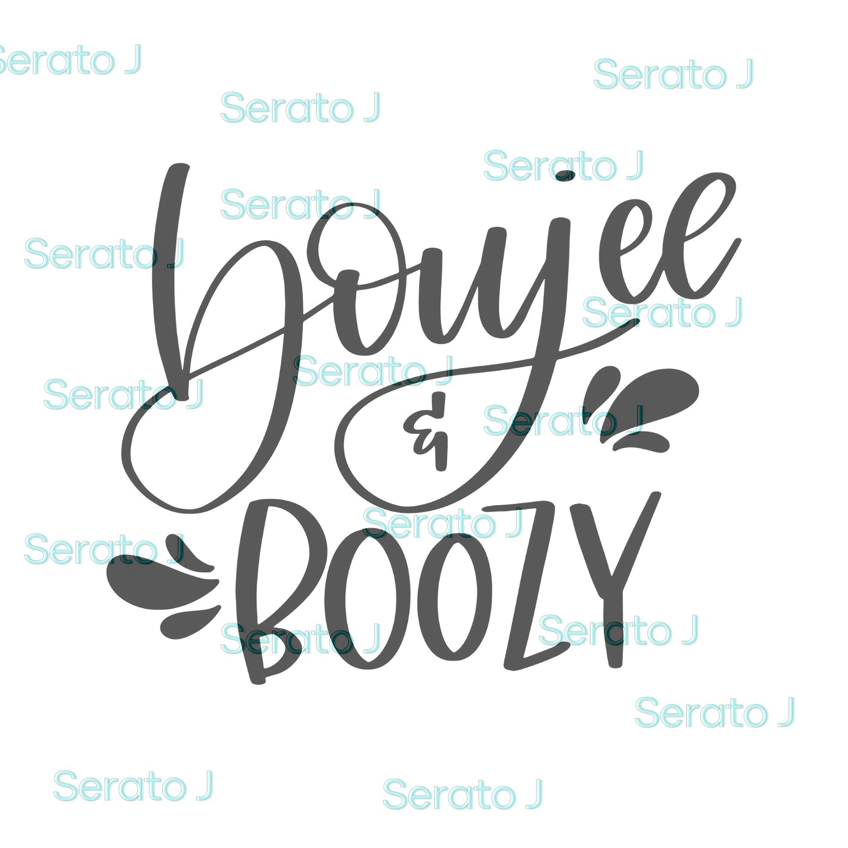 Boujee and Boozy SVG, PNG Cut File, File for Cricut, Silhouette,digital ...