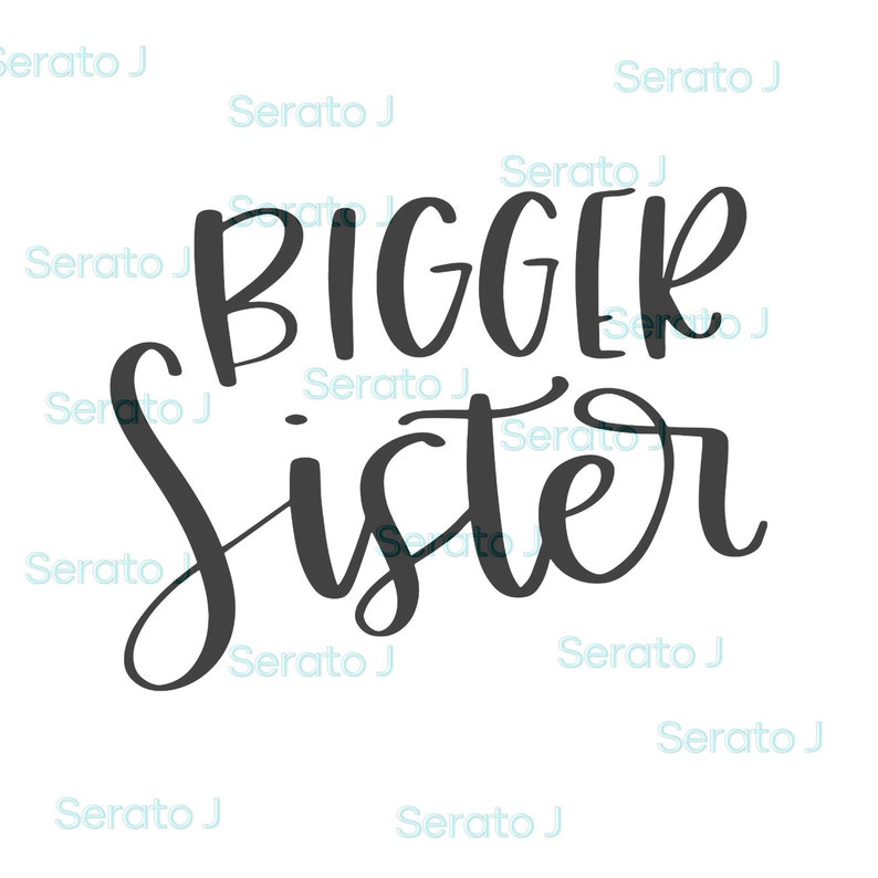 Hermana mayor SVG archivo de corte PNG archivo para cricut - Etsy México