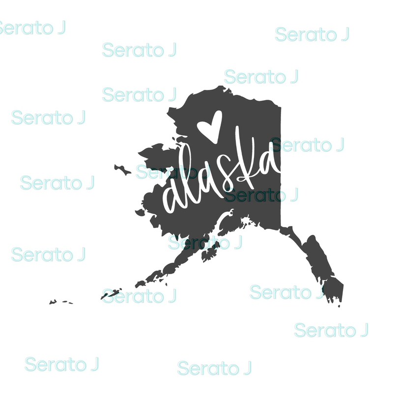 Heart Alaska - Etsy