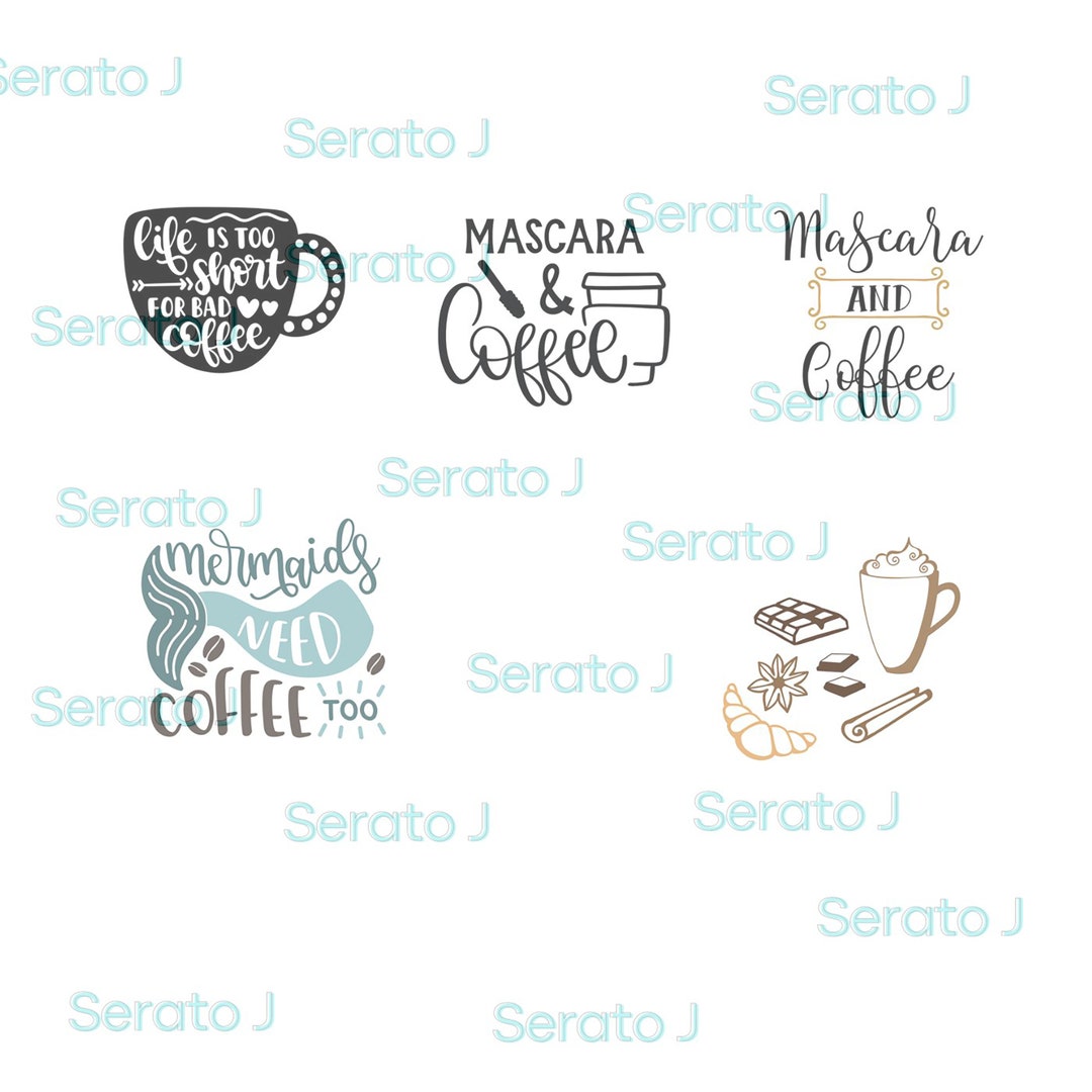 Coffee Life Svg,cut File, File for Cricut, Silhouette,digital Download ...