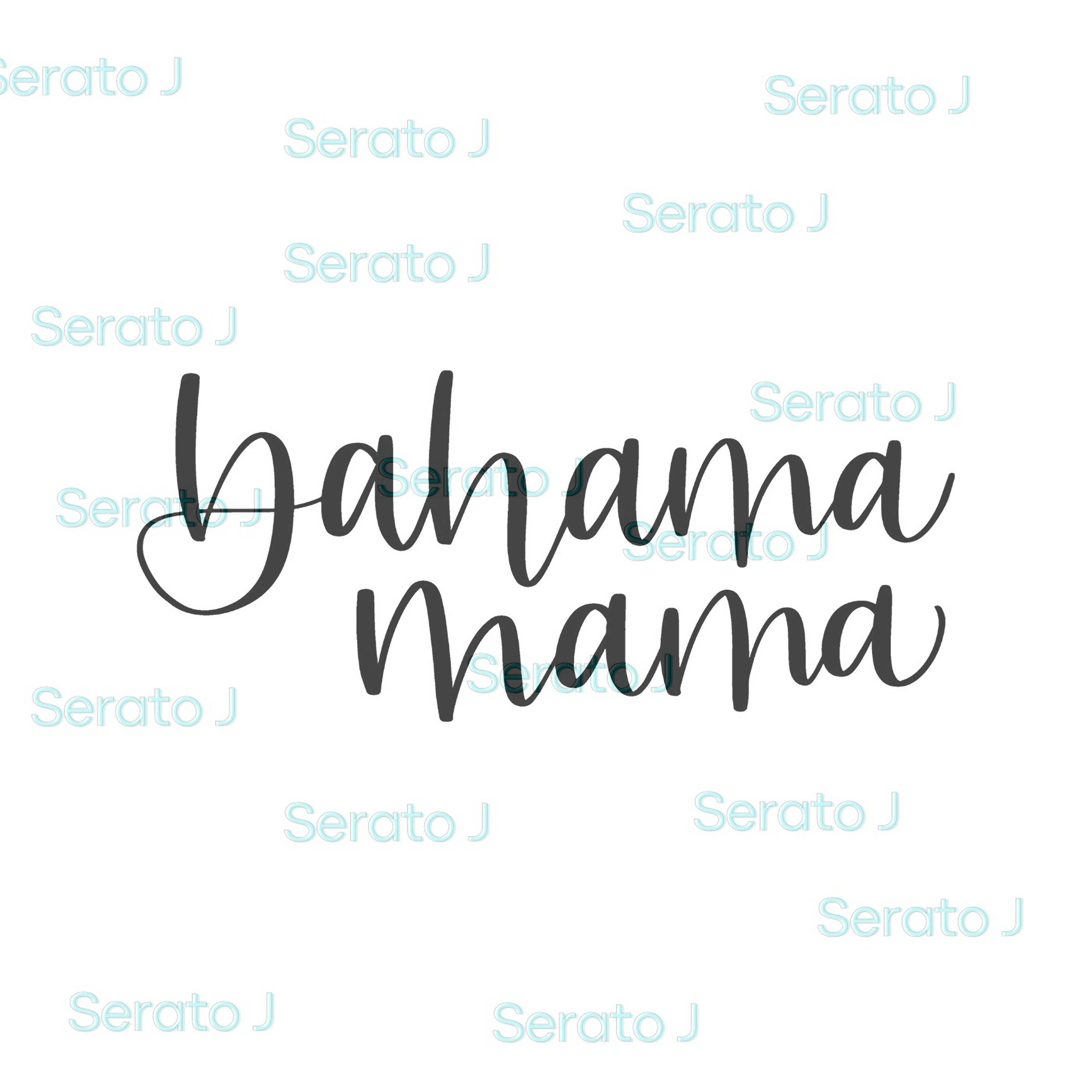 Bahama Mama SVG, PNG Cut File, File for Cricut, Silhouette,digital ...
