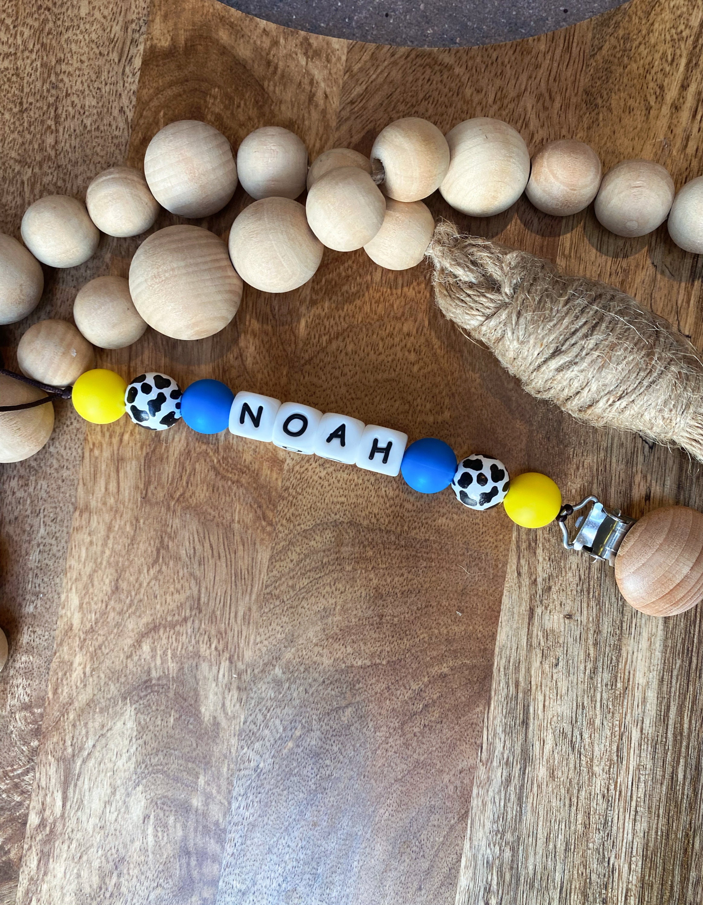 Woody Pacifier Clip, Custom Woody Pacifier, Toy Story Pacifier Holder ...
