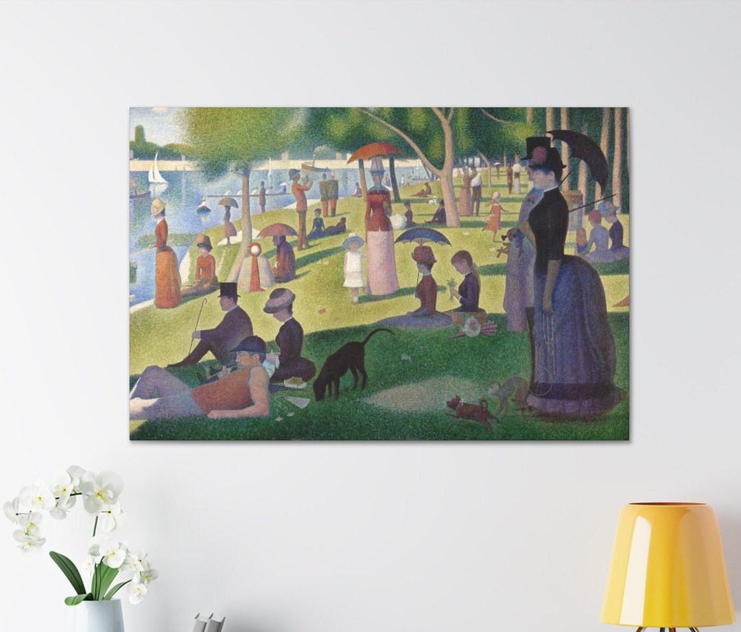 Georges Seurat - A Sunday on La Grande Jatte | A Sunday on La Grande ...