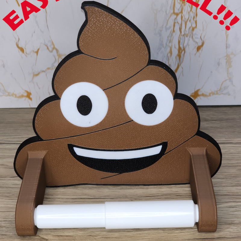 Poop Toilet Paper Holder - Etsy