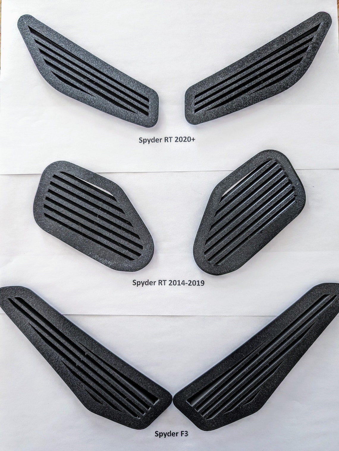 Kit of Grilles for Any Model of BRP Spyder for OEM Windshield - Etsy